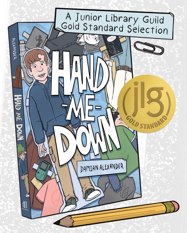 Hand-Me-Down is A Junior Library Guild Gold Standard Selection ...
